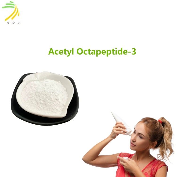 CAS 868844-74-0 Acetyl Octapeptide-3 Off-White Powder For Anti-Wrinkle